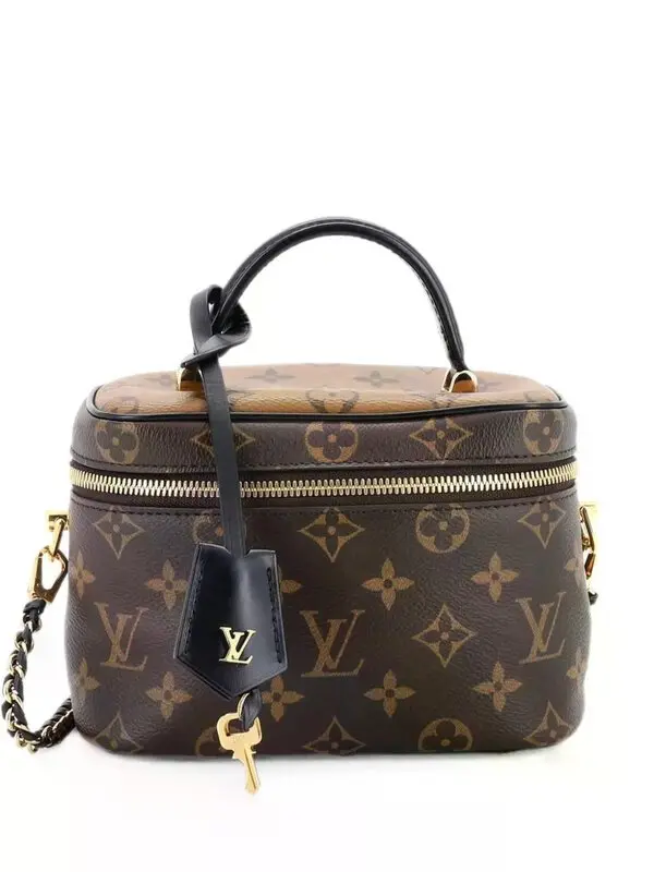 LOUIS VUITTON Reverse Monogram Canvas Pm Satchel