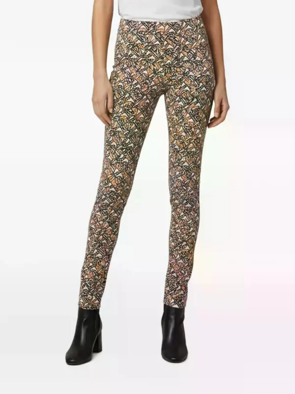 Burberry Monogram-print Leggings