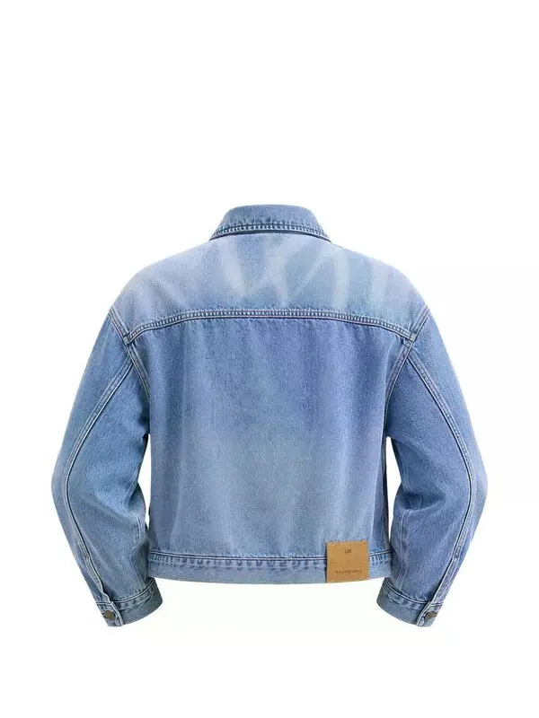 LEEM Cropped Denim Jacket