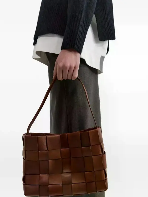 ST. AGNI Woven Mini Tote Bag