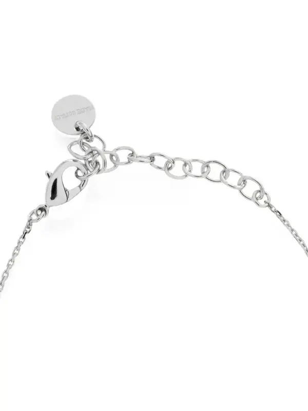 FERRAGAMO Crystal-embellished Gancini Pendant Necklace