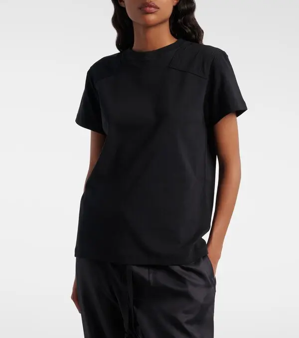 Phoebe Philo Patch-appliqué Cotton Jersey T-shirt