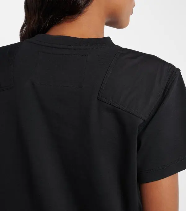 Phoebe Philo Patch-appliqué Cotton Jersey T-shirt