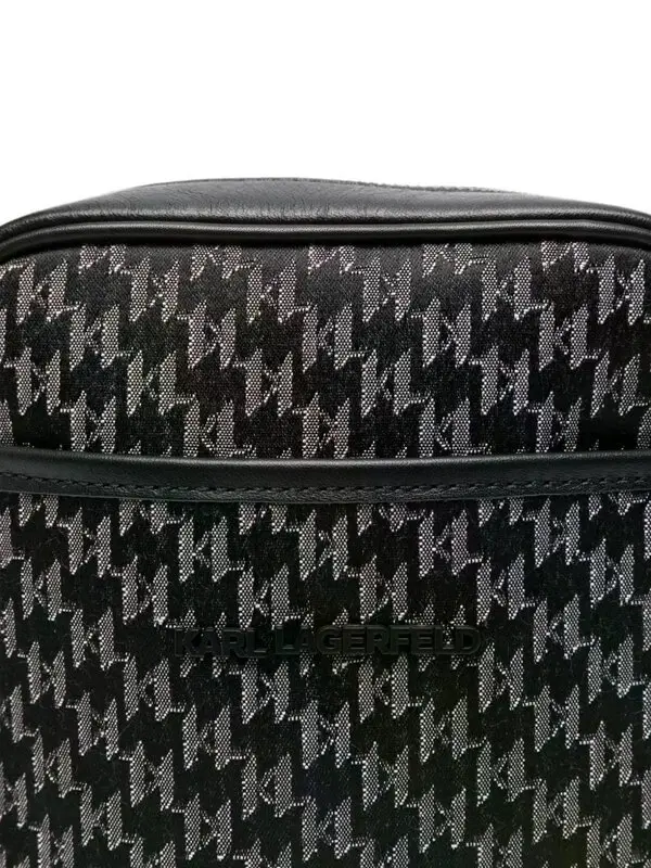 Karl Lagerfeld Monogram Messenger Bag