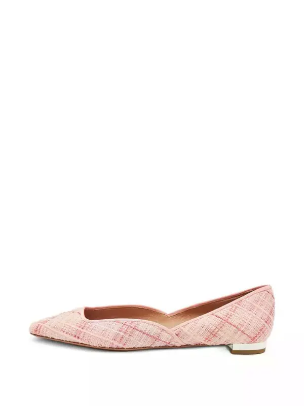 AQUAZZURA Christy Ballet Flats - Pink