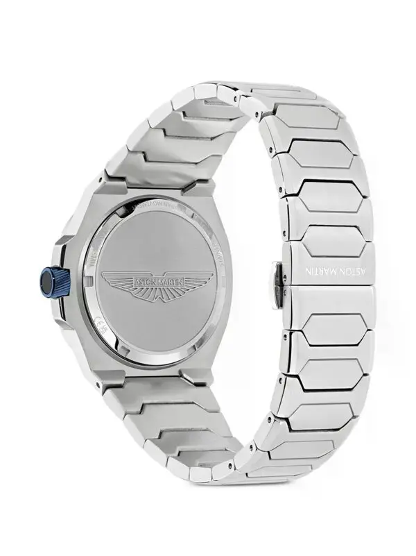ASTON MARTIN WATCHES Aston Martin 38mm Quartz Watch With Geometric-link Bracelet