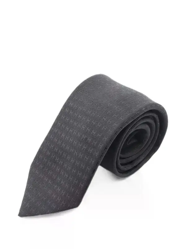 Hermès H Silk Neck Tie