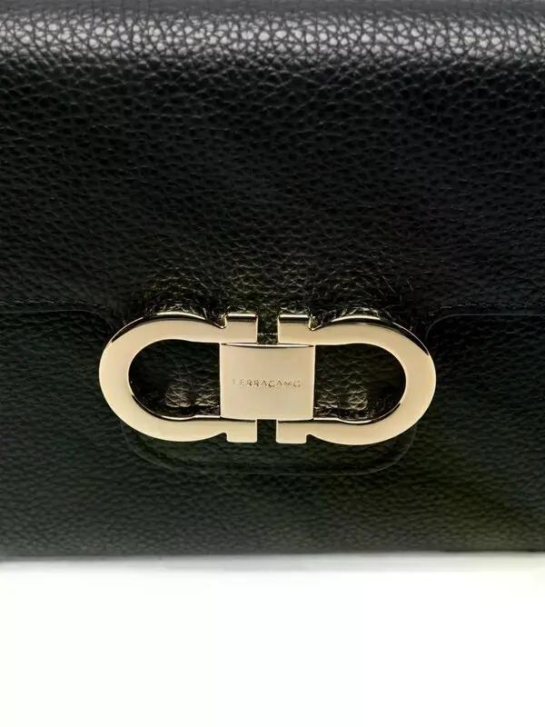 FERRAGAMO Double Gancini Clutch Bag