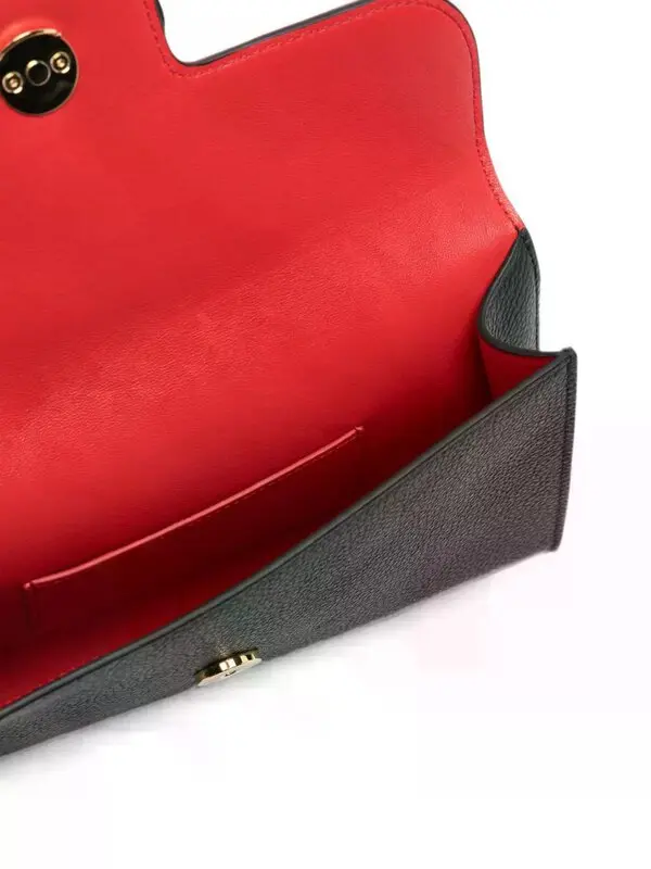 FERRAGAMO Double Gancini Clutch Bag