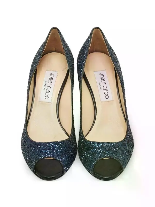 JIMMY CHOO Romy Peep-toe Pumps