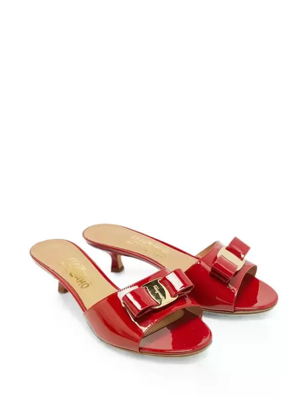 FERRAGAMO Vara Bow Heeled Sandals