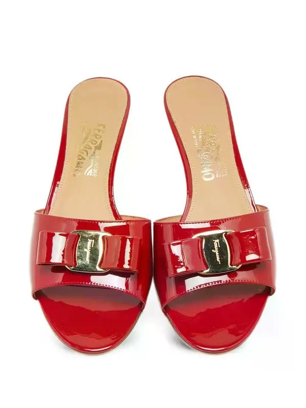 FERRAGAMO Vara Bow Heeled Sandals