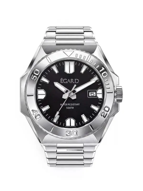 ÉGARD King Ocean Classic 42mm Automatic Watch - Black