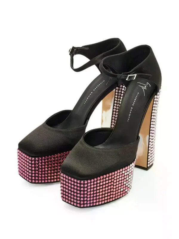 GIUSEPPE ZANOTTI Embellished Platform Pumps