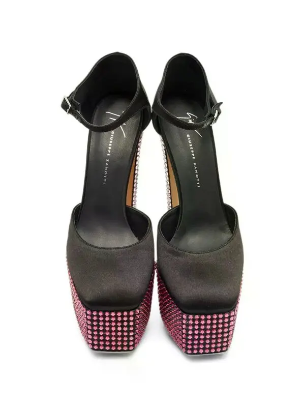 GIUSEPPE ZANOTTI Embellished Platform Pumps