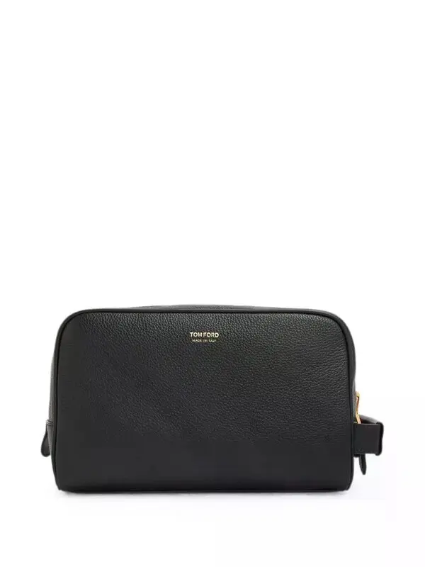 TOM FORD Grained Leather Wash Bag