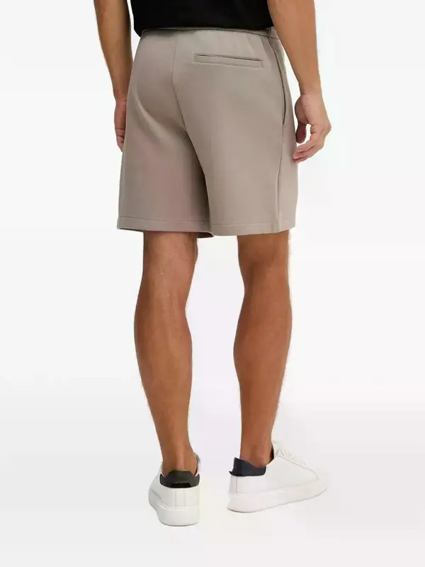 Armani Exchange Logo Embroidered Elasticated Shorts