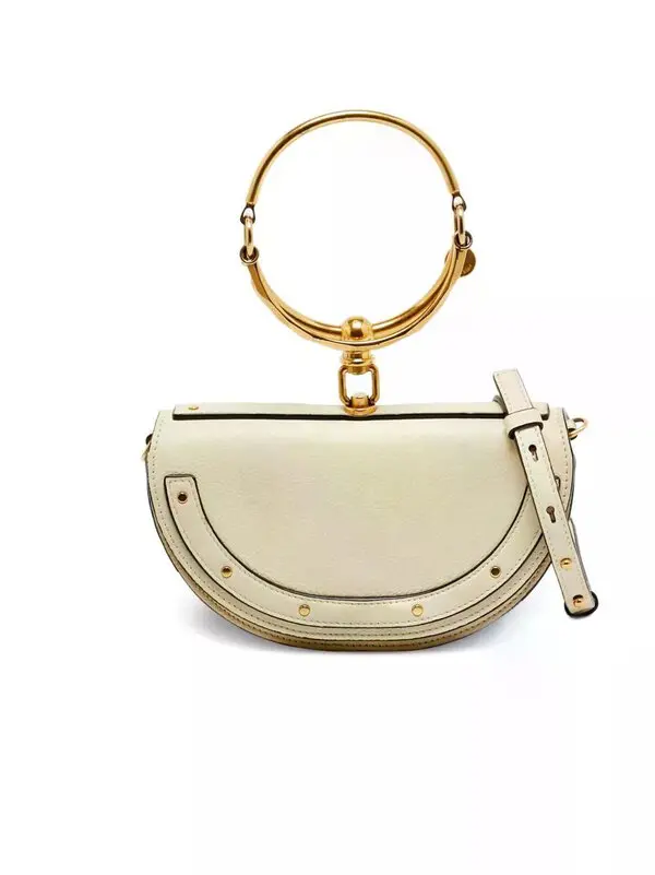 Chloé Small Nile Bracelet Leather Tote Bag