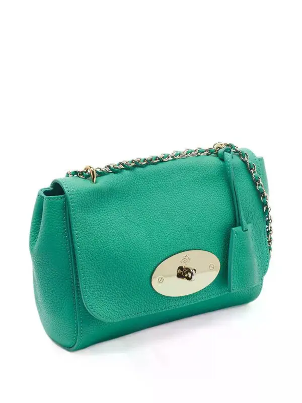 Mulberry Lily Postman's Lock Shoulder Bag - Green