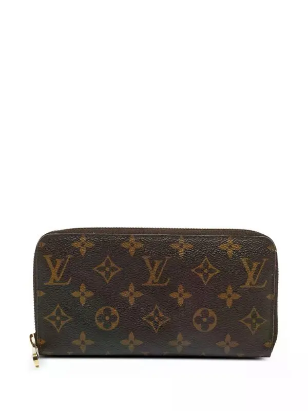LOUIS VUITTON Zippy Monogram Wallet - Brown