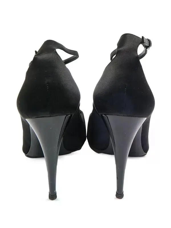 Saint Laurent Newton Metal-tip Pumps - Black