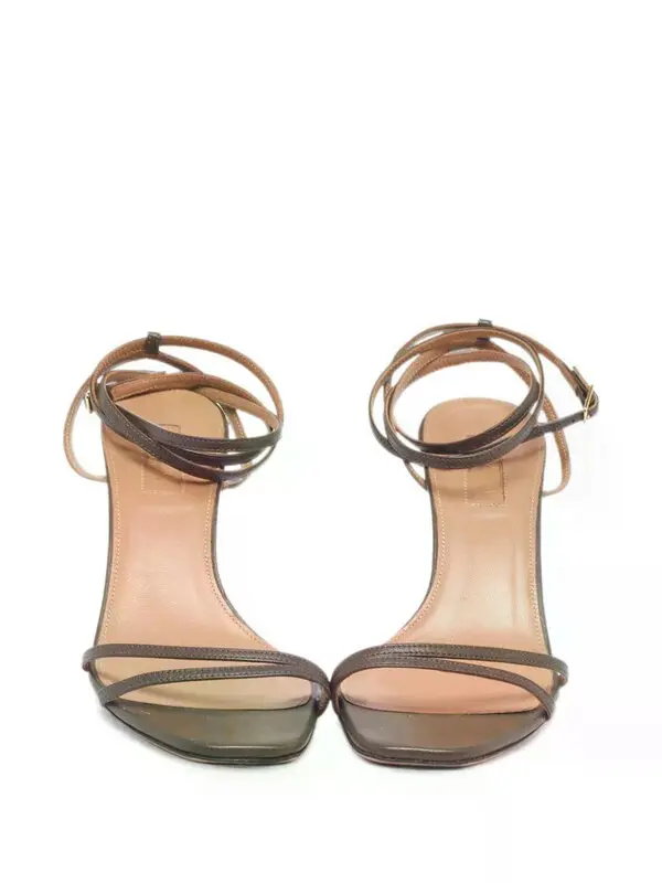 AQUAZZURA Leather Heeled Sandals