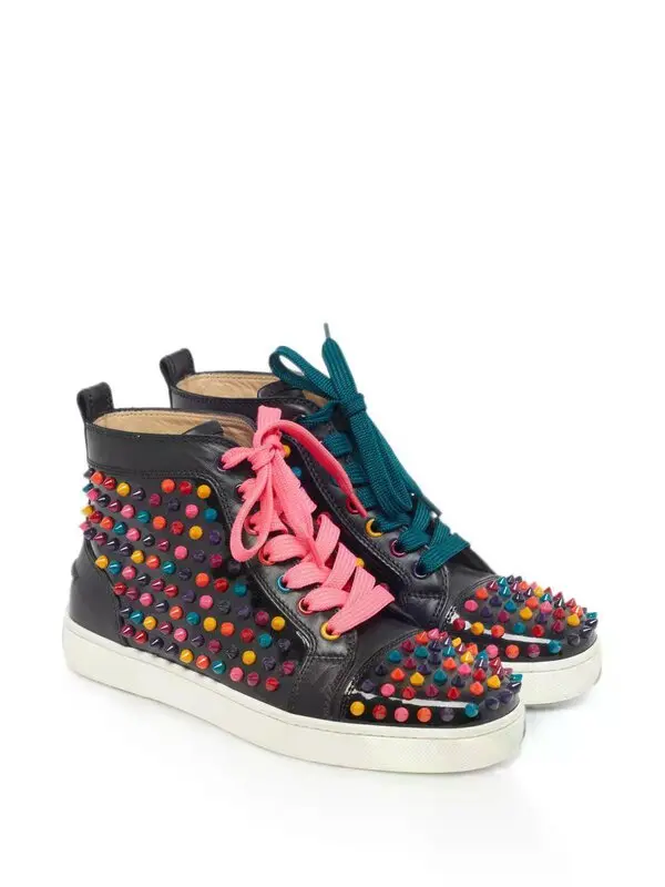CHRISTIAN LOUBOUTIN Lou Spikes Studded Sneakers