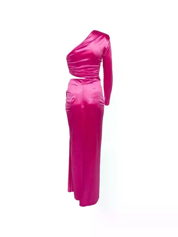 Elisabetta Franchi Draped Cut-out Maxi Dress