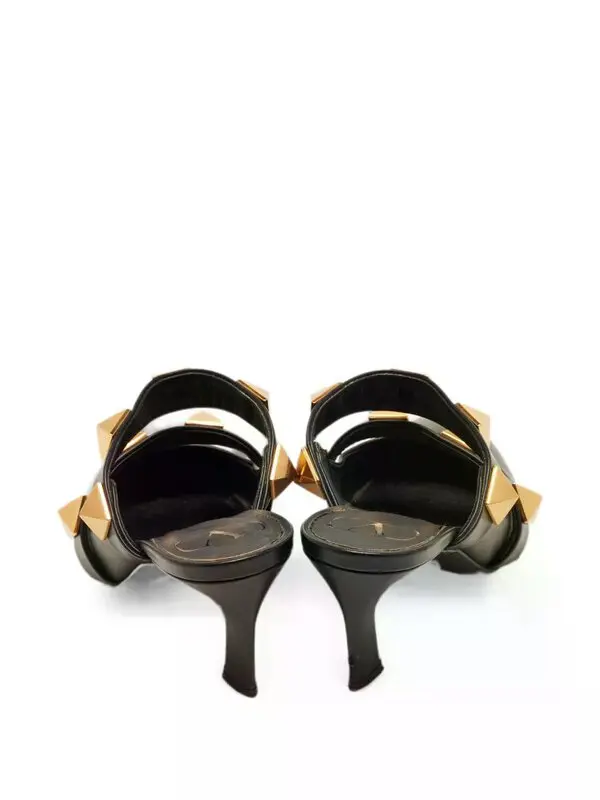 Valentino Garavani Roman Stud Leather Mules