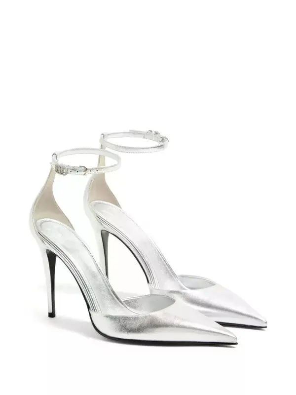 Valentino Garavani 100mm Laminated-nappa Eveninglam Pumps