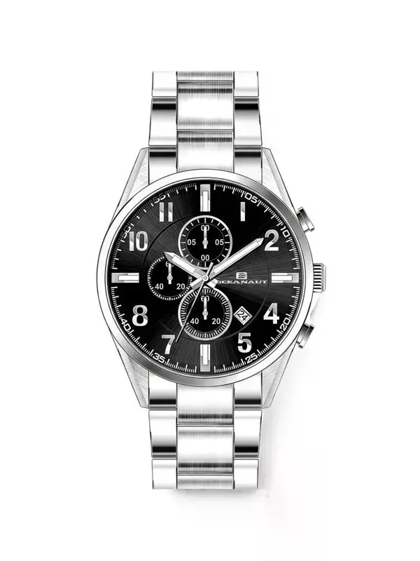 OCEANAUT Escapade 46mm Chronograph Watch - Black