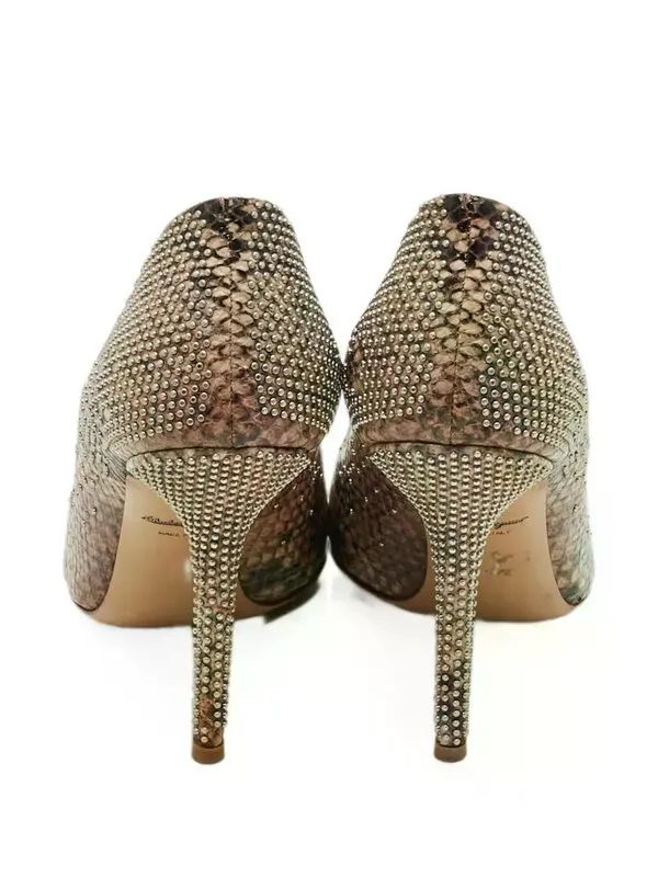 FERRAGAMO Lienna Studded Pumps