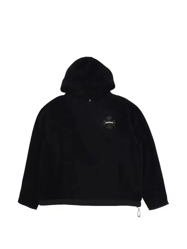 Chrome Hearts Fleece Plus Patch Hoodie - Black