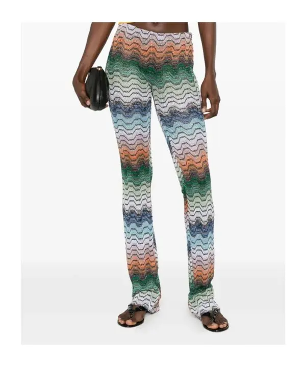 Missoni Zigzag-knit Trousers
