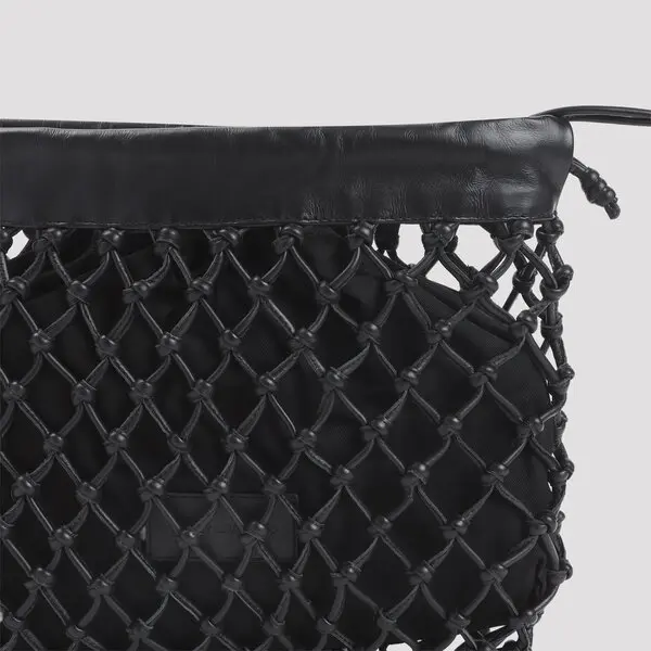 THE FRANKIE SHOP Small Morgan Mesh Pouch Bag