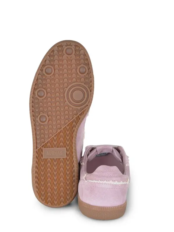 ALOHAS Crochet Trim Low-top Sneakers