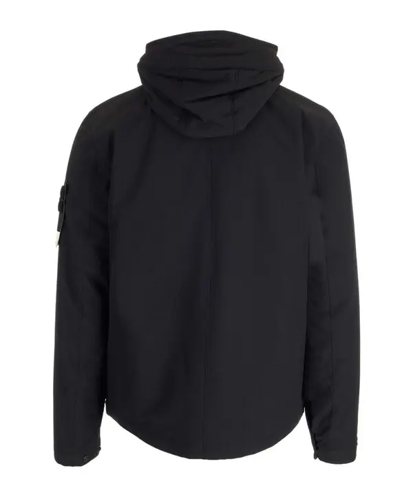 Stone Island Compass-patch Hooded Jacket
