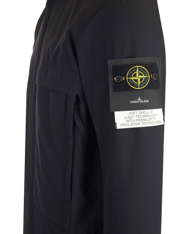 Stone Island Compass-patch Hooded Jacket