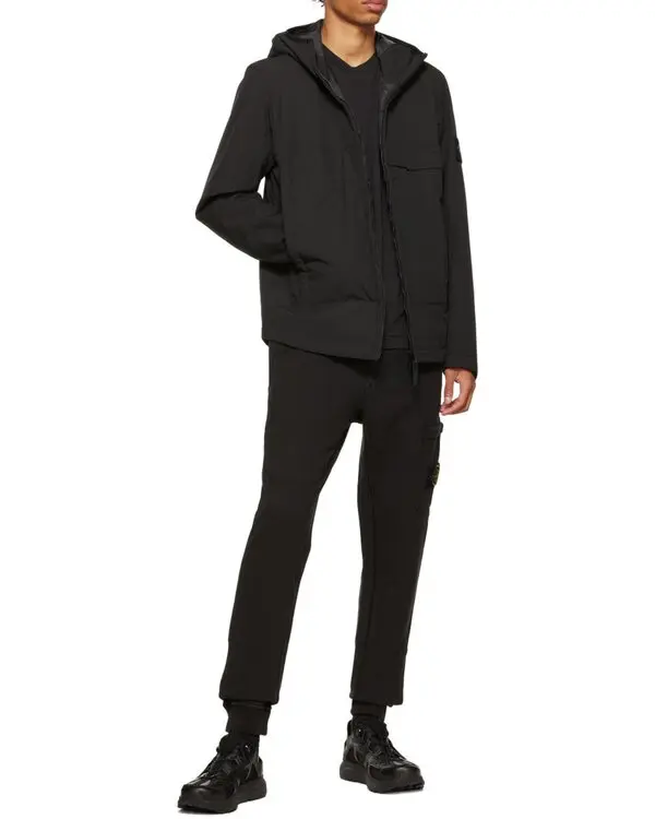 Stone Island Compass-patch Hooded Jacket