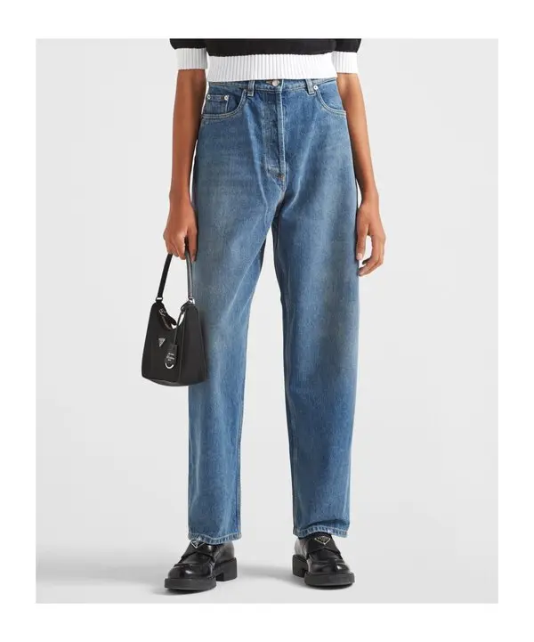 Prada High-waisted Denim Jeans