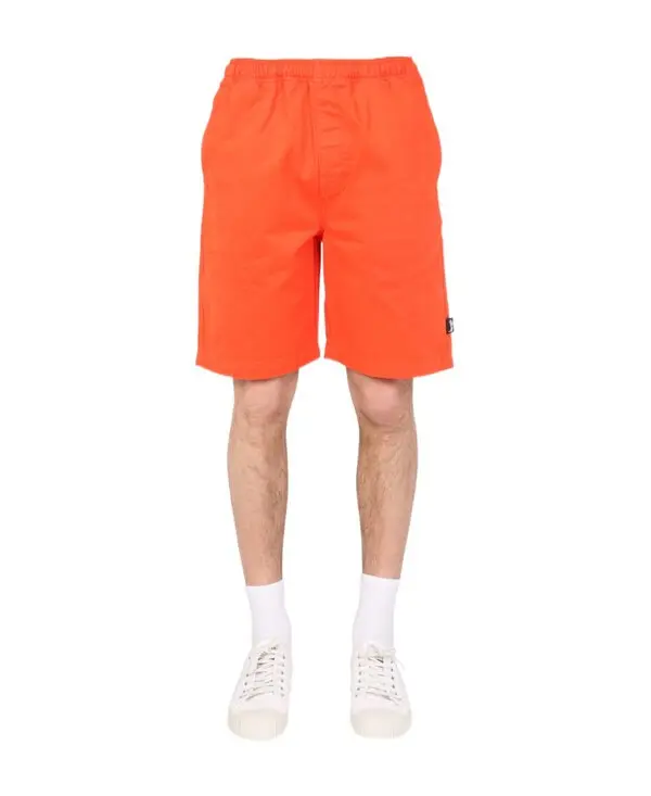 StÜssy Iconic Logo Bermuda Swimwear