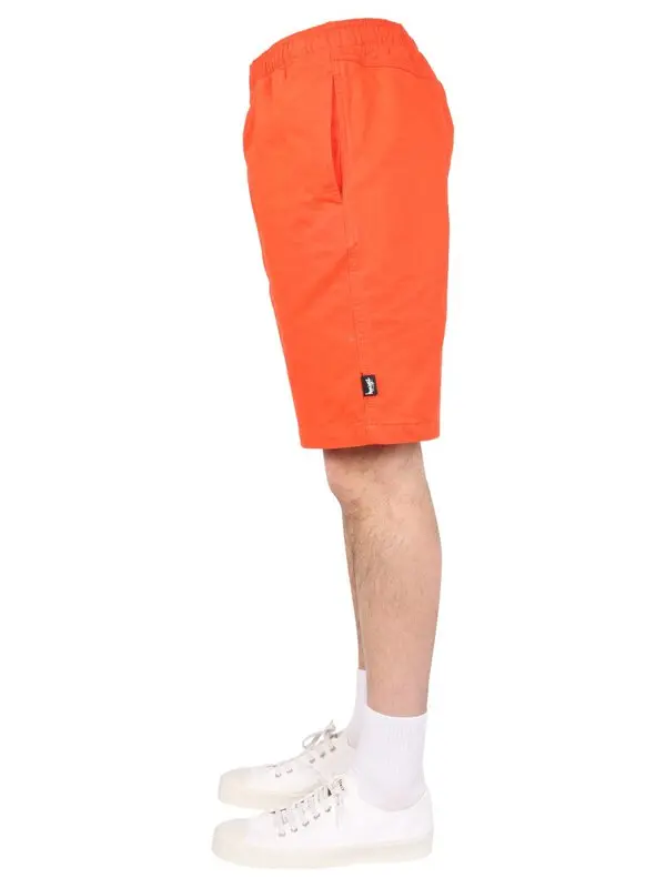 StÜssy Iconic Logo Bermuda Swimwear