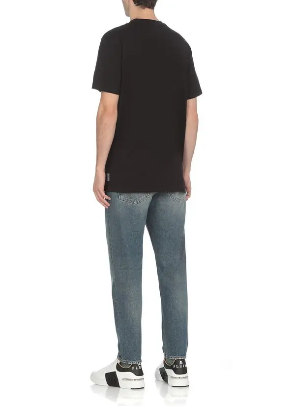 Philipp Plein Logo Printed Crewneck T-shirt