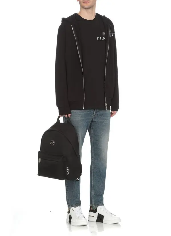 Philipp Plein Logo Printed Crewneck T-shirt