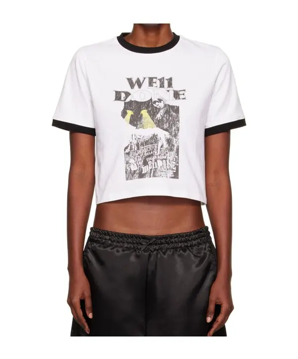 We11Done Graphic-print Cotton T-shirt