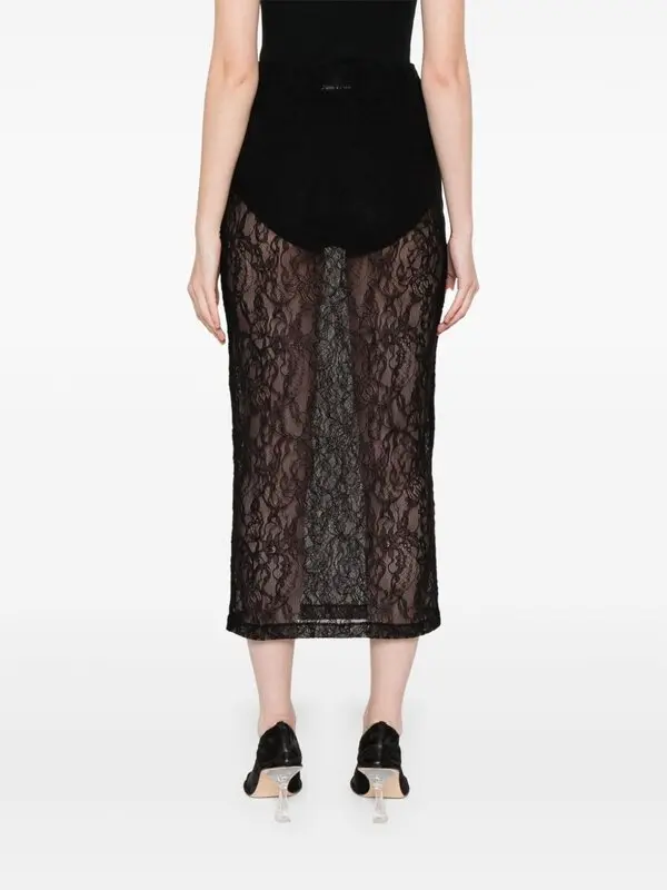 Wardrobe.NYC Lace Skirt