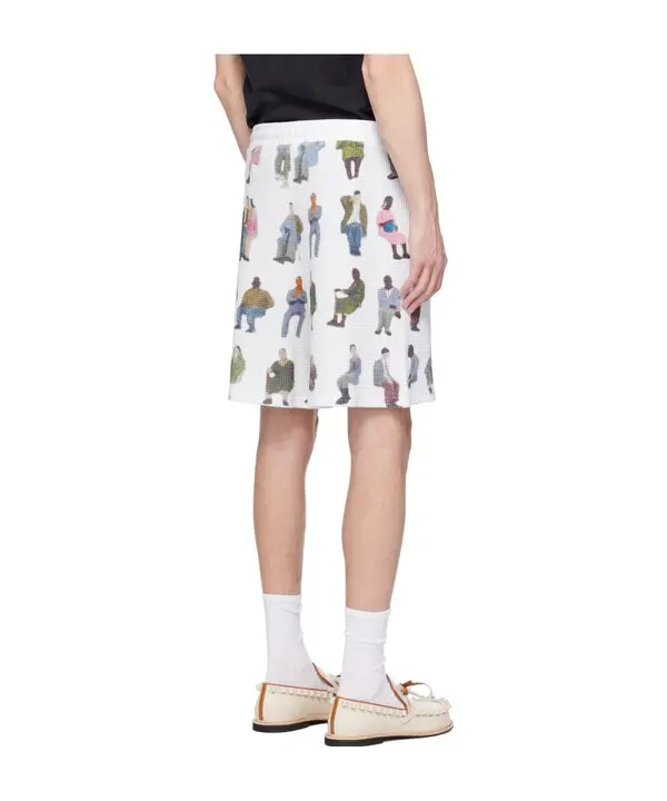 J.W.ANDERSON Jw Anderson Waffle-texture Drawstring Shorts