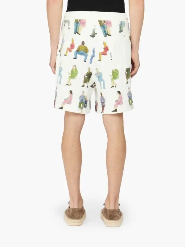 J.W.ANDERSON Jw Anderson Waffle-texture Drawstring Shorts