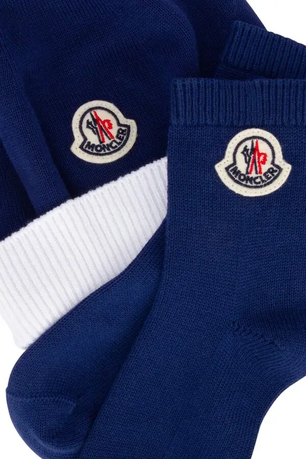 Moncler Cotton Set With Decal Logo