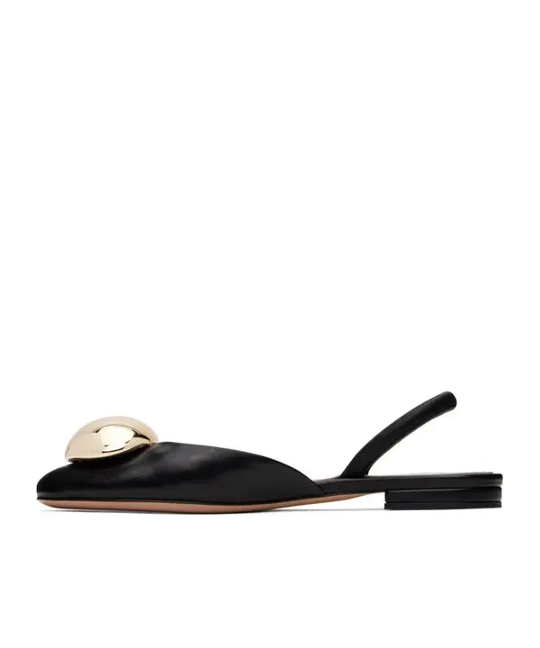 GIANVITO ROSSI Sphera Slingback Flat Pumps